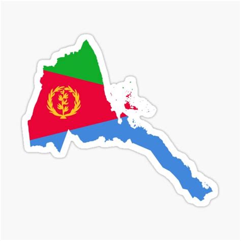 Eritrea Flag Stickers Redbubble
