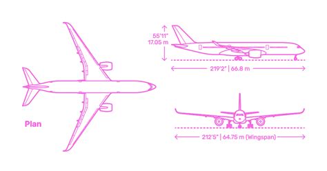 Airbus A350 900 Dimensions And Drawings