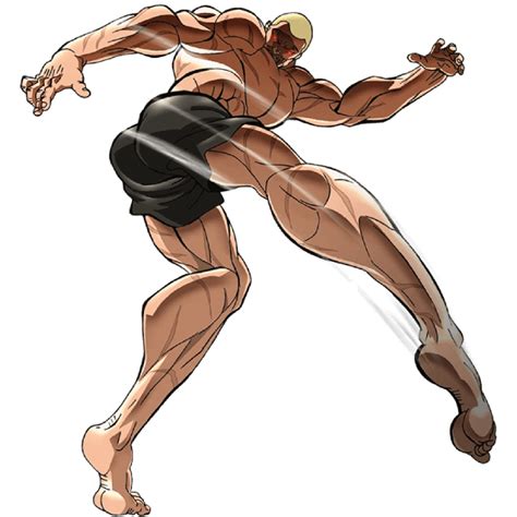 Gouki Shibukawa Baki The Grappler Series Anime Colors