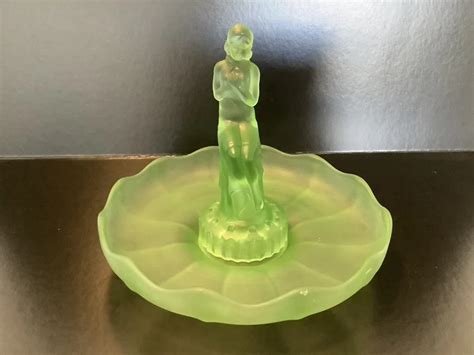 Walther And Sohne Uranium Naked Lady Frog Vase And Bowl £6500 Picclick Uk