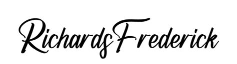 Richards Frederick Font Details And Characters — Ffontsne