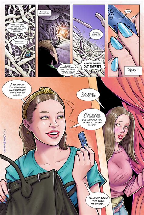 Rule 34 1boy 2girls English Text Female Female Pred Giant Female