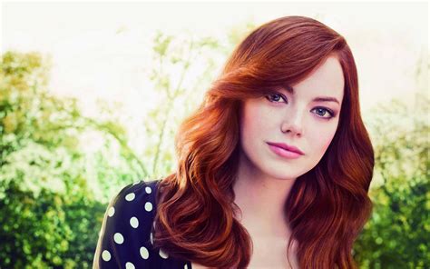 Download Emma Stone Red Head Wallpaper