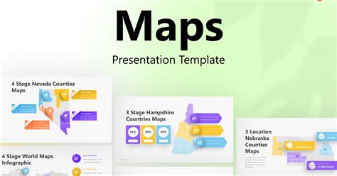 Maps Infographic Powerpoint Template Incl Infographic And Minimalist