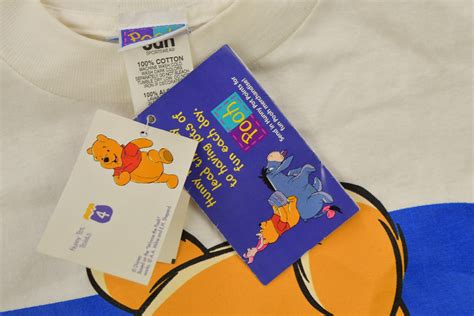 Vintage 1990s Deadstock Winnie The Pooh Cartoon Promo T Shirt Etsy