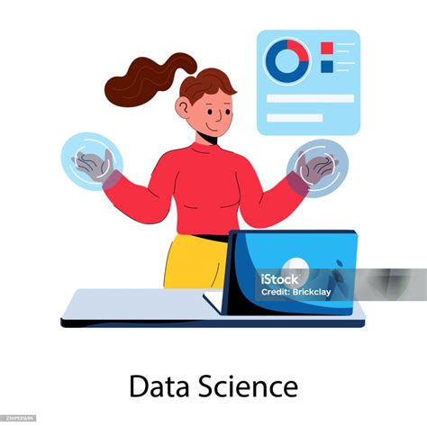 Data Science Stock Illustration Download Image Now Analyzing Big