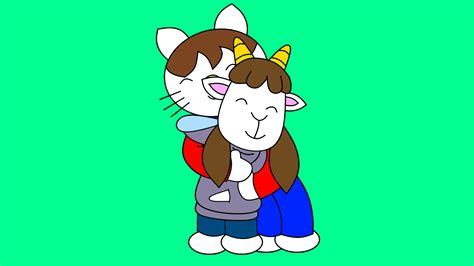 Me Giving Daisy A Hug By Ianandart Back Up 3 On Deviantart