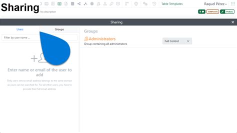 Signals Notebook Share A Variations Table With Other Users From The Signals Configuration