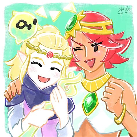 Princess Zelda Tri And Dohna The Legend Of Zelda And More Drawn By Ao K Nikki Danbooru