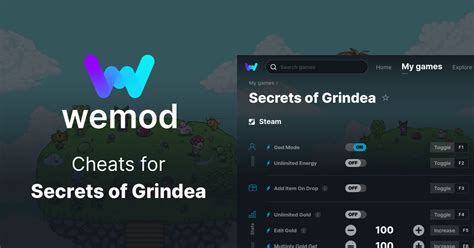 Secrets Of Grindea Cheats And Trainers For Pc Wemod
