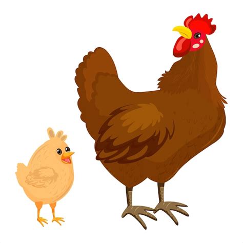 Premium Vector Colorful Chicken Vector