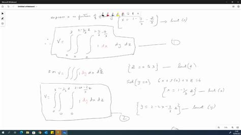 solved write six different iterated triple integrals for the volume of