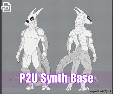 Synth Lineart Base Etsy