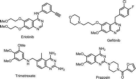 The Quinazoline Core Structure Of Drugs Download Scientific Diagram