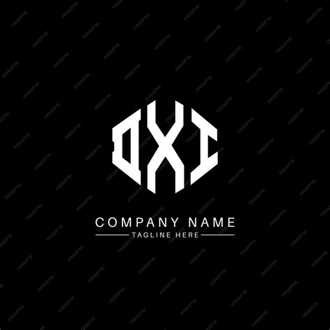 Premium Vector Dxi Letter Logo Design With Polygon Shape Dxi Polygon And Cube Shape Logo