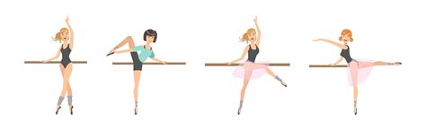 Beautiful Woman Ballerina Character With Slim Body