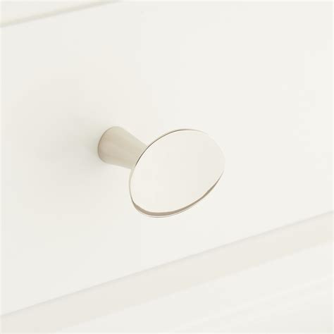 Ruedo Solid Brass Oval Cabinet Knob Signature Hardware