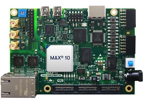 dk dev 10m50 c max® 10 fpga development kit altera mouser