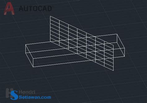 memotong objek 3d di autocad autodesk command slice