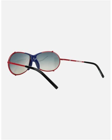 Raf Simons Sunglasses In Blue Lyst Uk