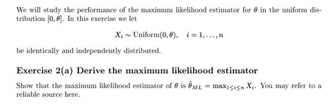 Solved We Will Study The Performance Of The Maximum Chegg