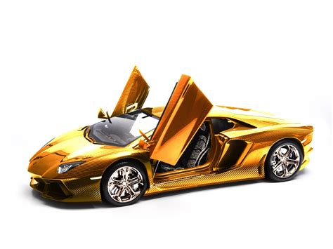 Gold Plated Lamborghini Aventador Price