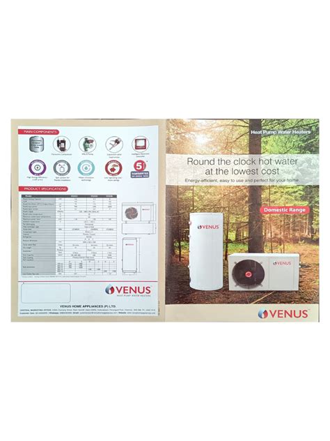 Venus Heat Pump Specification Pdf