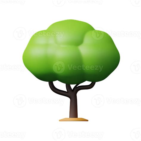 Illustration Of A Green Tree 26827184 Png
