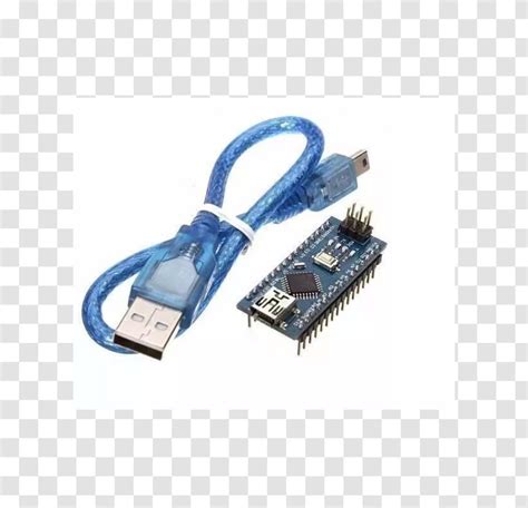 Arduino Uno ATmega Microcontroller Atmel AVR Electronic Component USB Transparent PNG