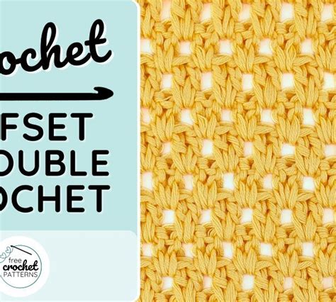 How To Single Crochet Back Loop Only Sc Blo · Free Crochet Patterns