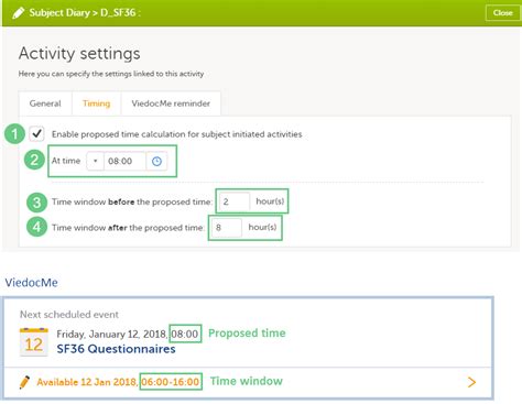 Viedoc Designer User Guide Scheduling Events Viedoc Learning