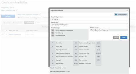 Classifying A List Variable Using Classification Rule Builder In Adobe