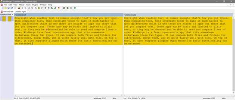 How To Compare Text On Windows