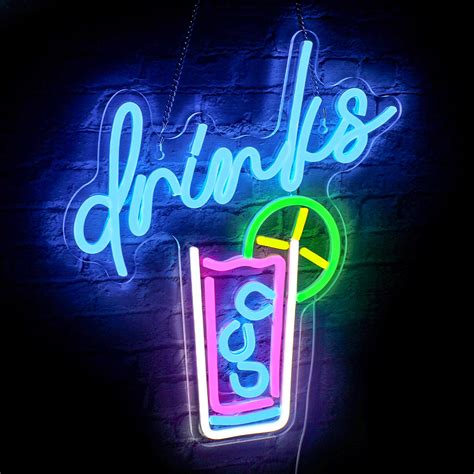 Neon Drinks Sign Neon