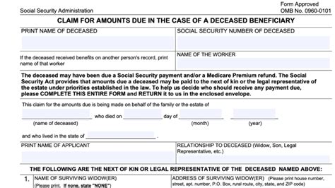 Form Ssa 16 Instructions Filing Your Disability Benefits Claim