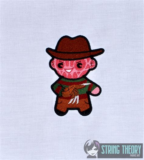Chibi Knife Hands String Theory Fabric Art