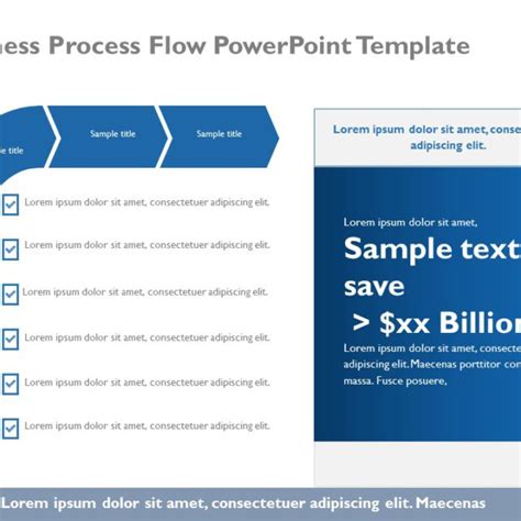 Animated Process Flow PowerPoint Template SlideUpLift