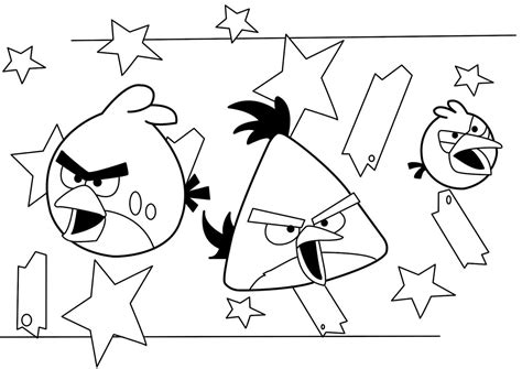 Angry Birds Coloring Pages Coloringlib