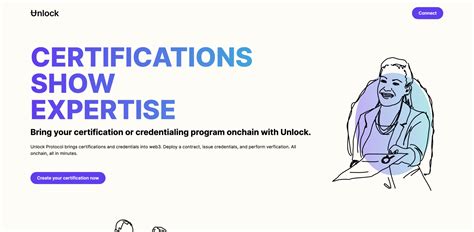 how to create certifications and credentials using unlock protocol
