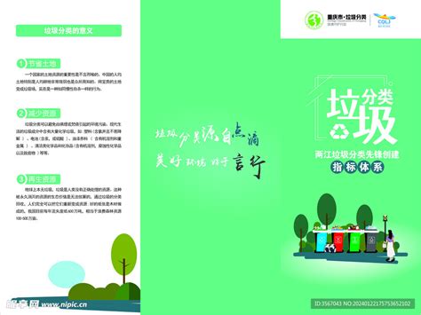 垃圾分类宣传单设计图 Dm宣传单 广告设计 设计图库 昵图网