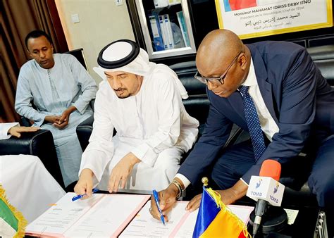 Coopération Tchad Émirats Arabes Unis Signature Dun Mémorandum Pour