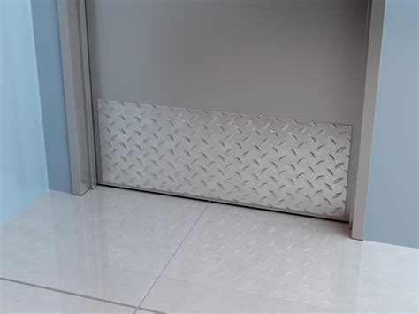 Protek Kpsd 16 Stainless Steel Diamond Plate Kick Plate