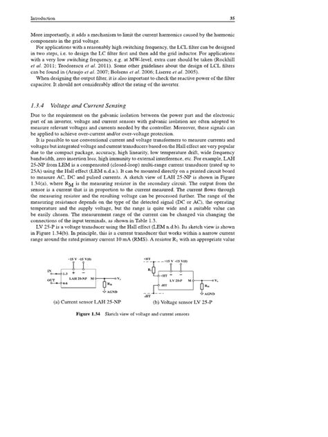 Current Voltage Sensors Pdf