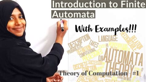 Theory Of Computation Lecture 1 Introduction To Finite Automata Youtube