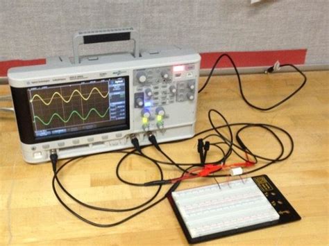 A Unknown Filter Circuit Connected To Agilent Equipment Download Scientific Diagram
