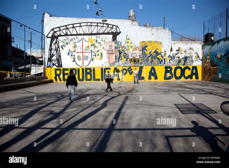 The Colorful Streets Of La Boca A Working Class Suburb Of Buenos Aires