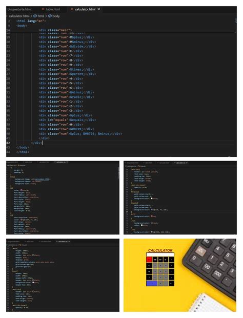 Samreen Talpur On Linkedin Calculator Assignment Html And Css