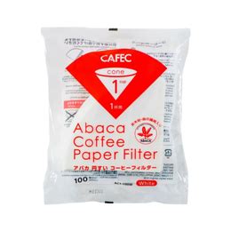 Cafec Abaca Filter Paper 1 Cup Special Guests Coffee