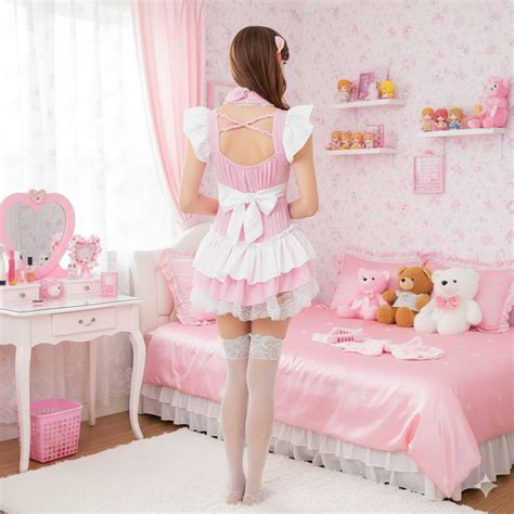 🎀 The Sweet Submission Sissy Maid Dress Embrace Your Inner Sissy