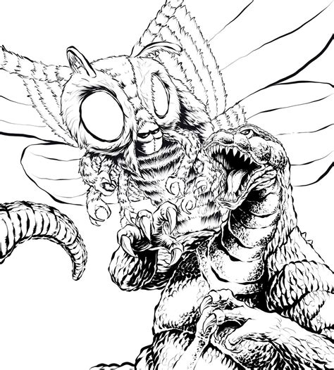 Mothra Coloring Pages [2025]